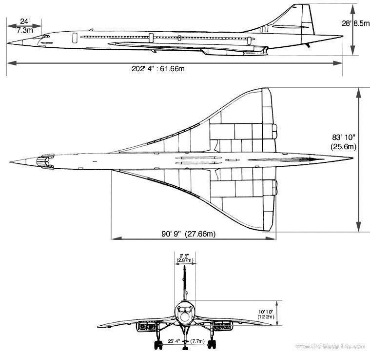 Concorde paper airplane free 3D model | CGTrader