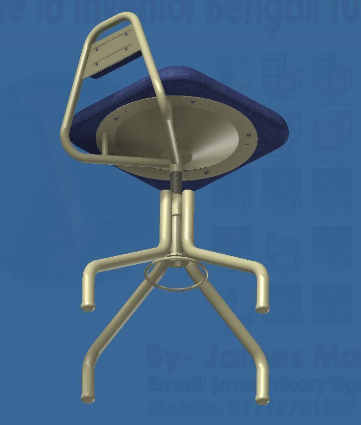 Garments Operator Chair 01 free 3D model | CGTrader