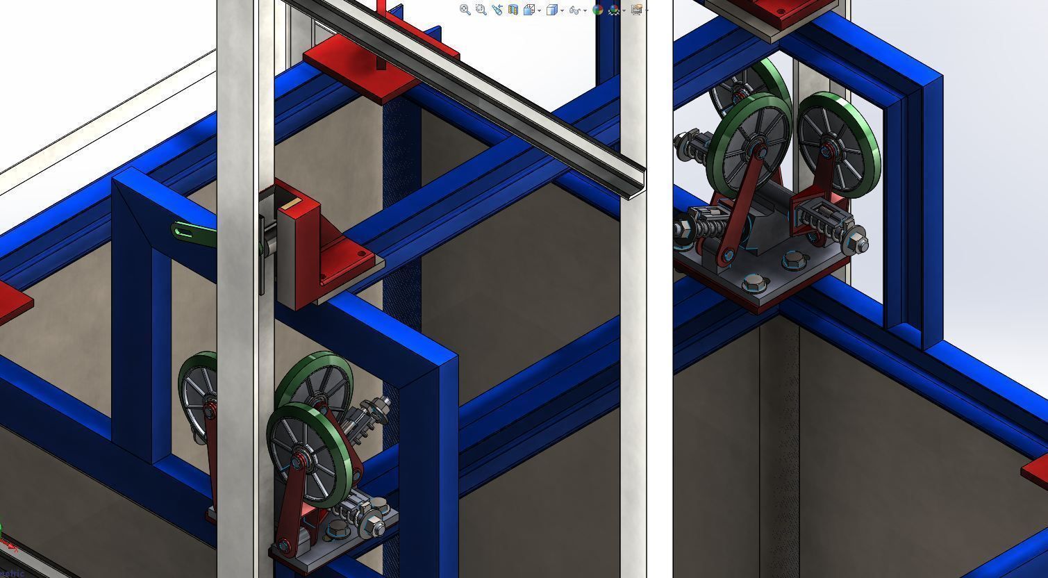 Custom Material Elevator design free 3D model | CGTrader