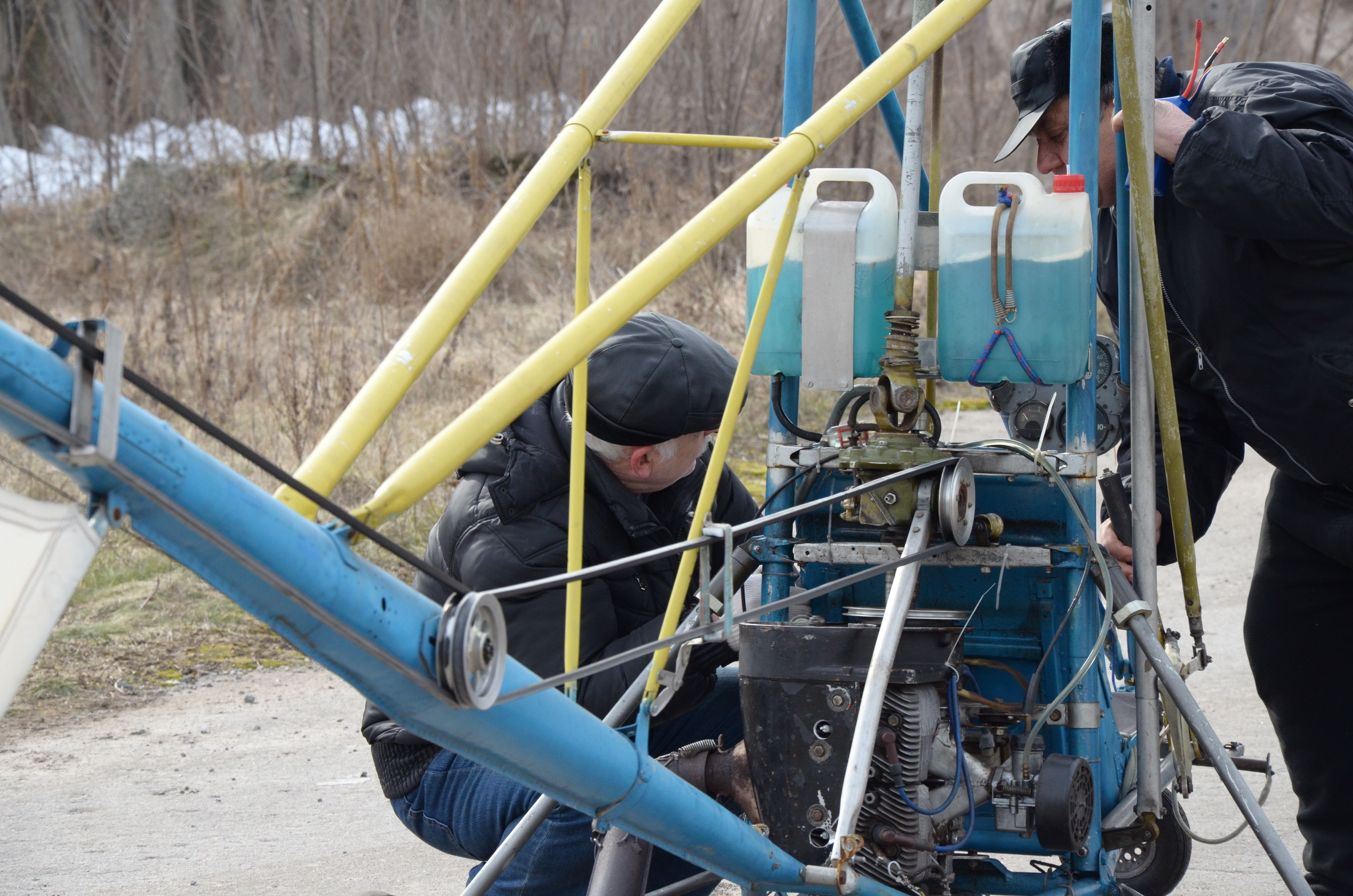 homemade helicopter free 3D model | CGTrader