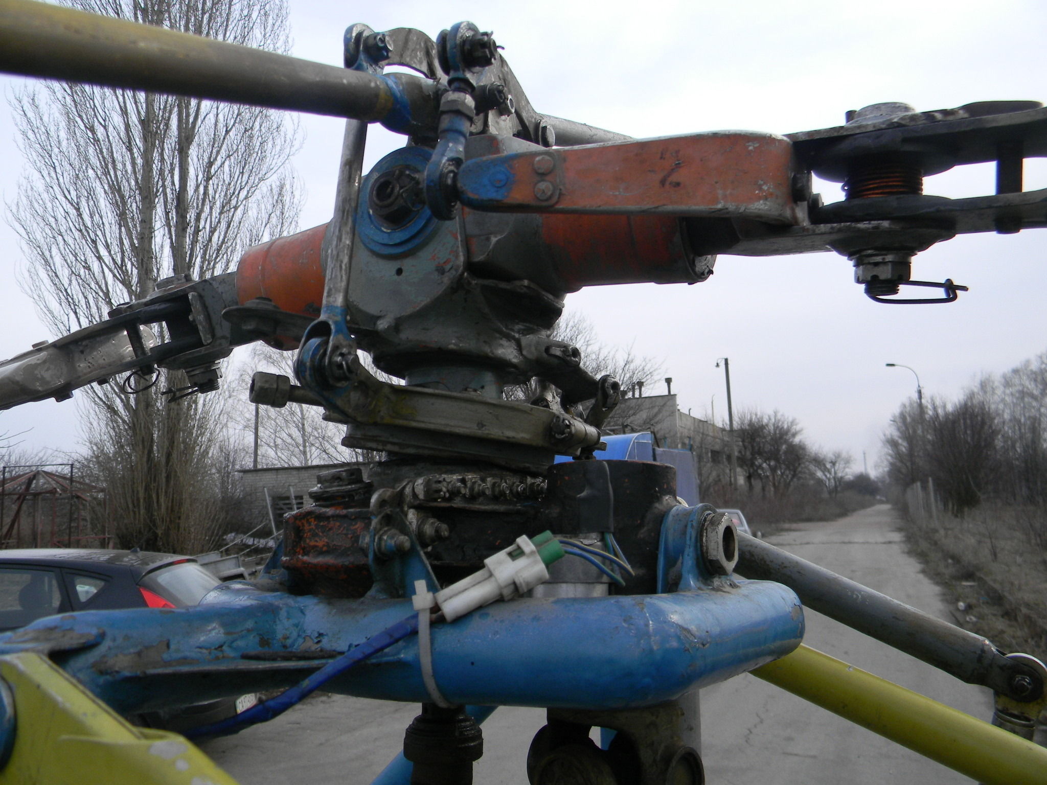 homemade helicopter free 3D model | CGTrader