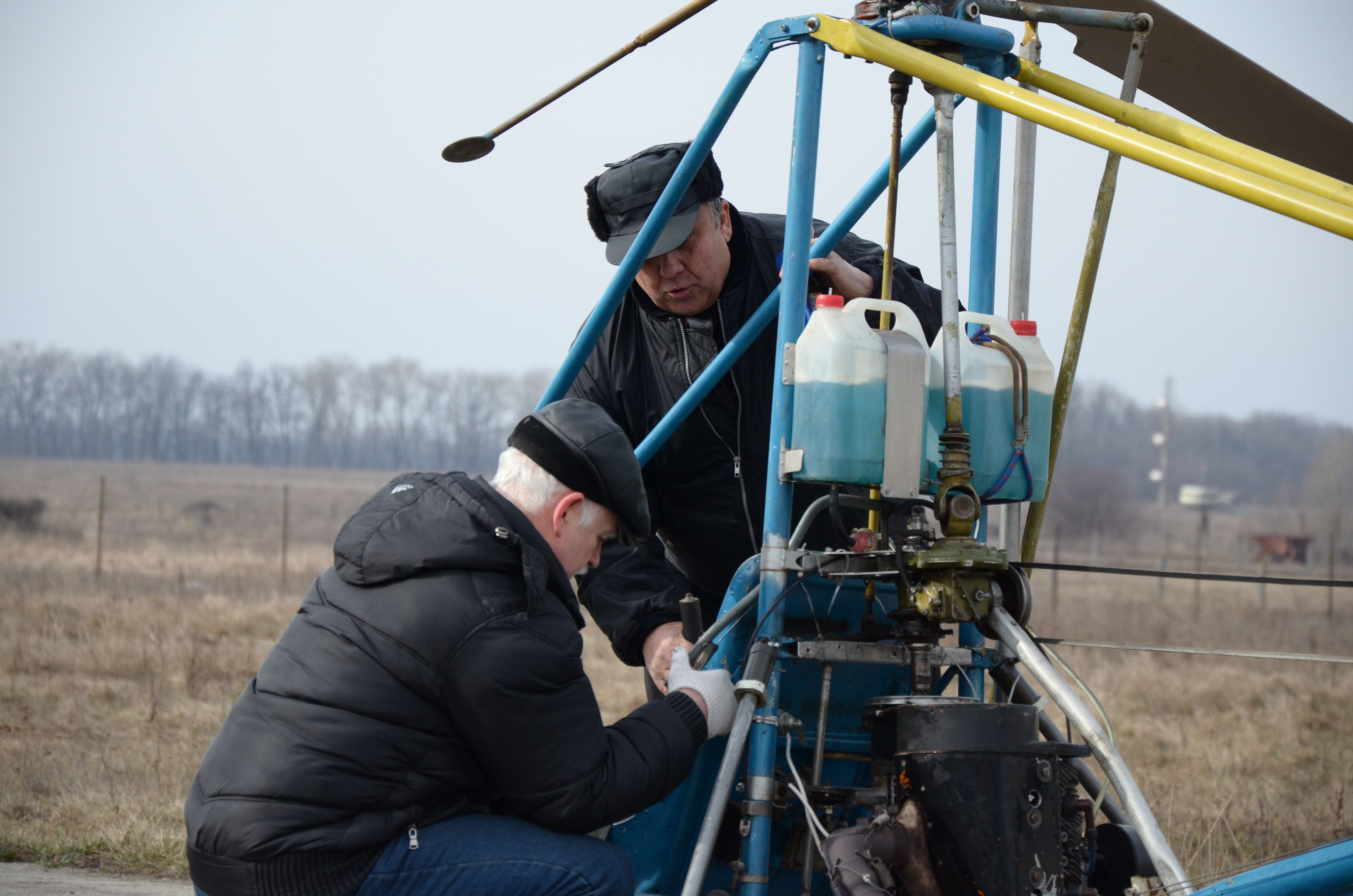 homemade helicopter free 3D model | CGTrader