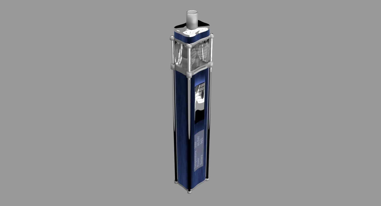 Vape manual Assembly 3D model | CGTrader