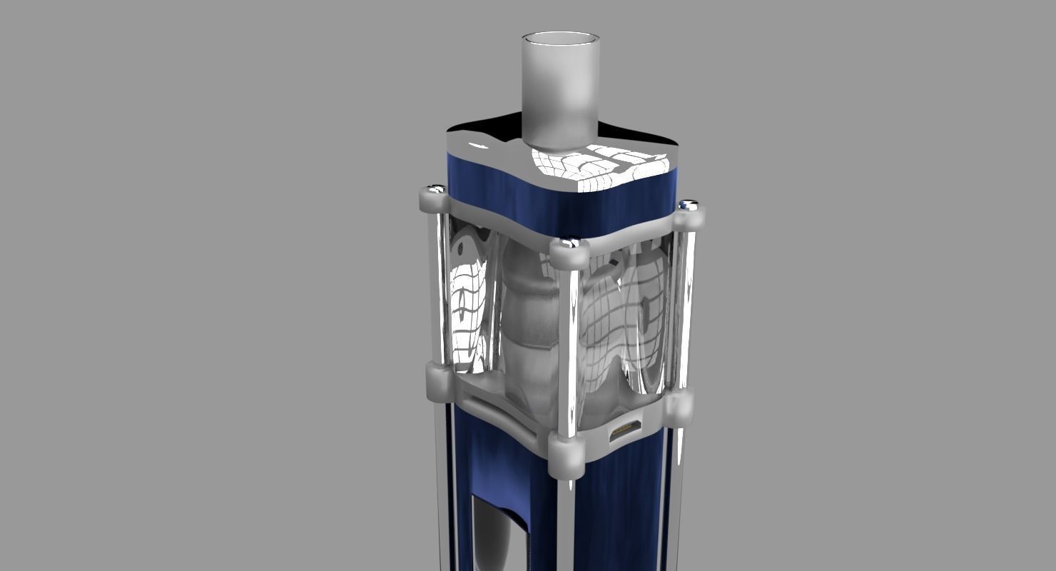 Vape manual Assembly 3D model | CGTrader