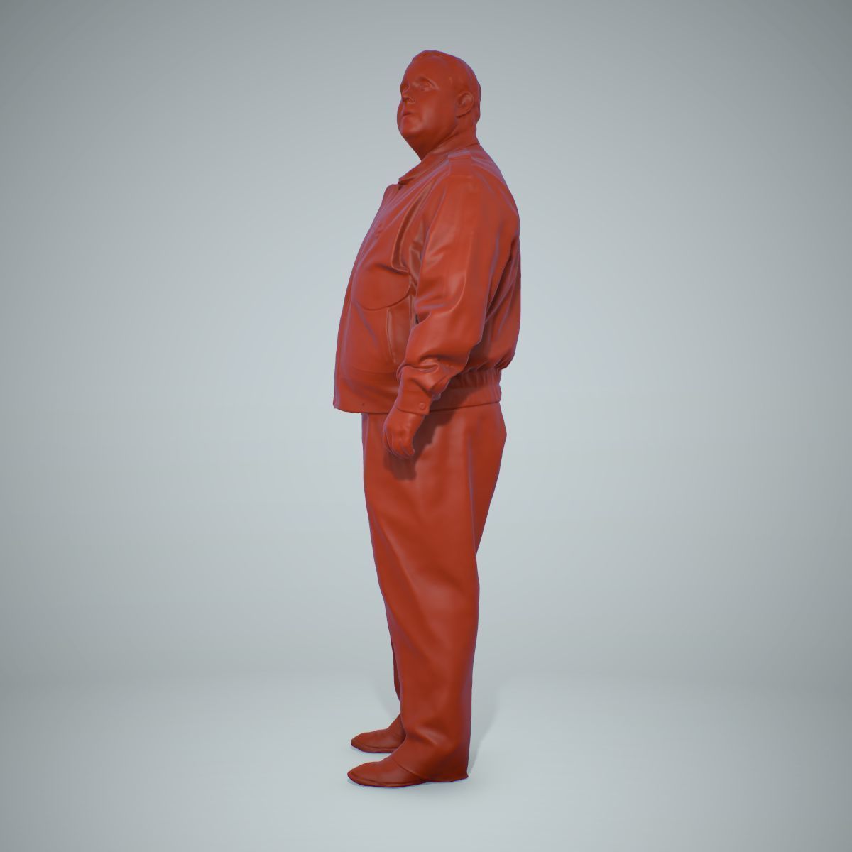 TSA Officer Man WMan0201-HD2-O02P02-S 3D model | CGTrader