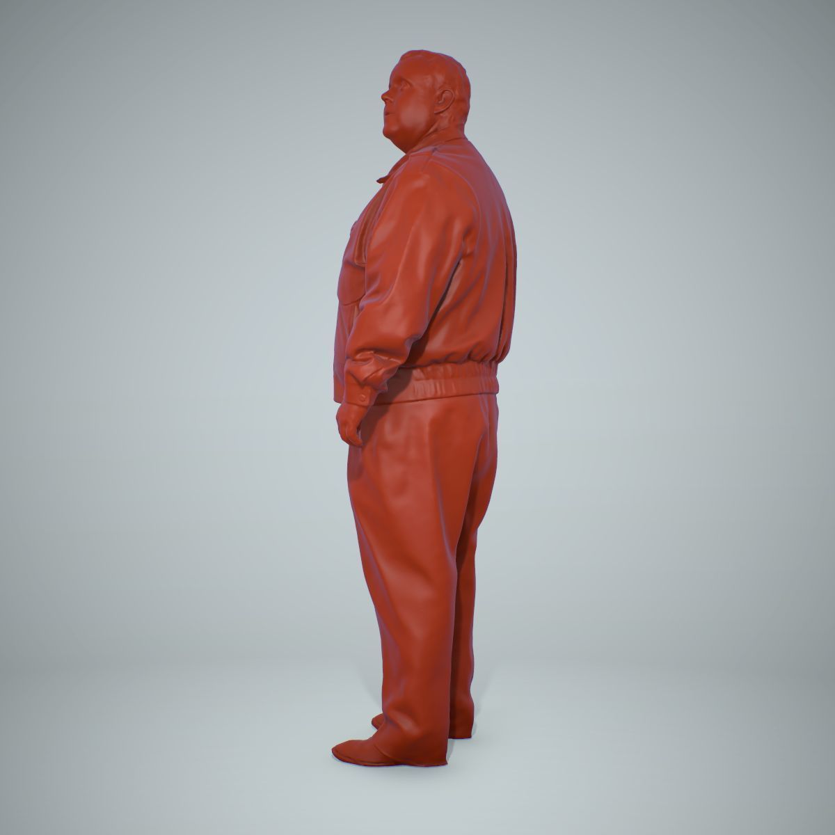 TSA Officer Man WMan0201-HD2-O02P02-S 3D model | CGTrader
