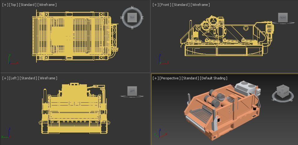 Shale Shaker 3D model 3D printable | CGTrader