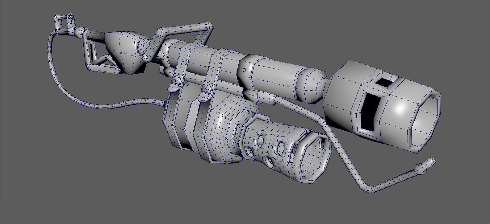 3D model Flame Thrower VR / AR / low-poly | CGTrader