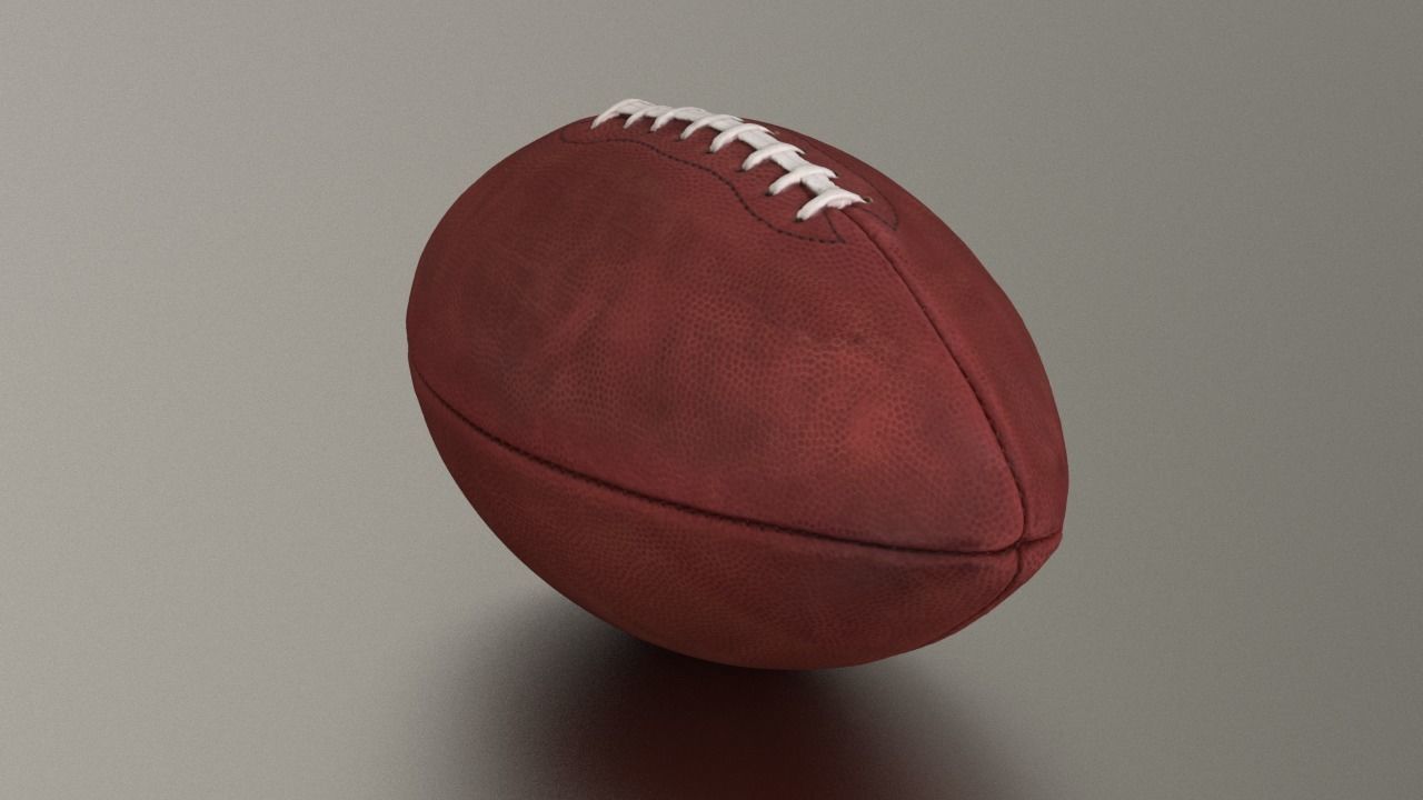 Official American NFL Football 3D model | CGTrader