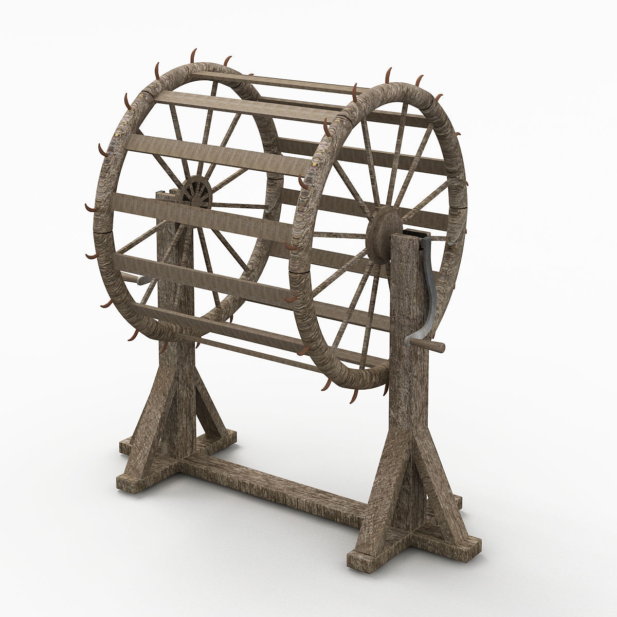 Breaking Wheel 3D model | CGTrader