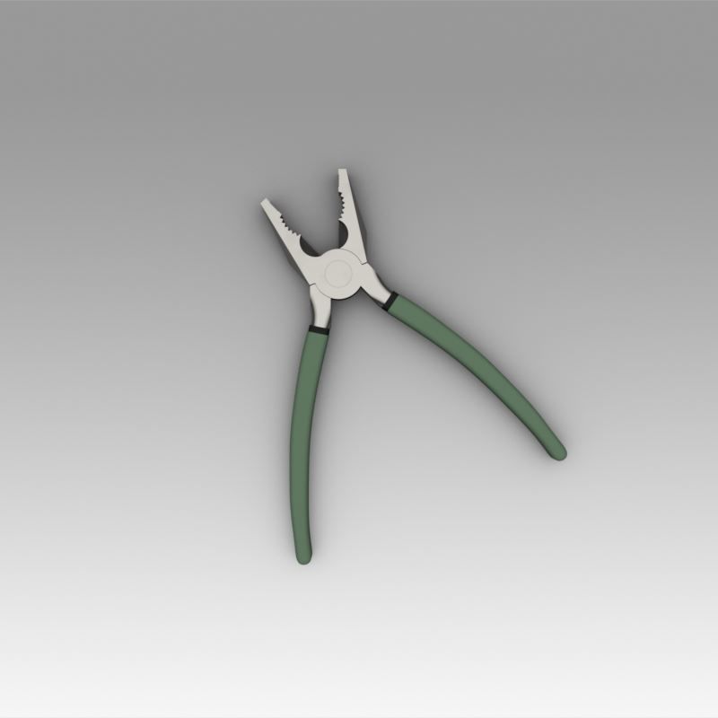 Pliers 3D model animated | CGTrader