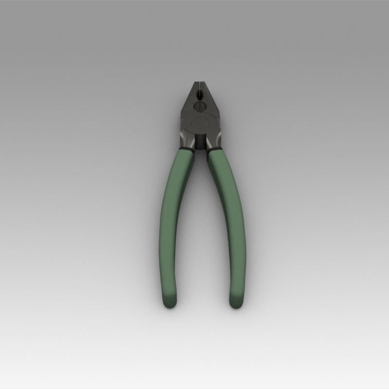 Pliers 3D model animated | CGTrader