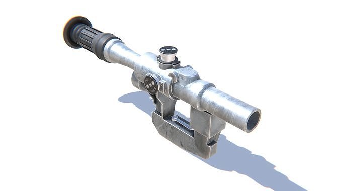 3D model Sniper Scope PSO VR / AR / low-poly | CGTrader