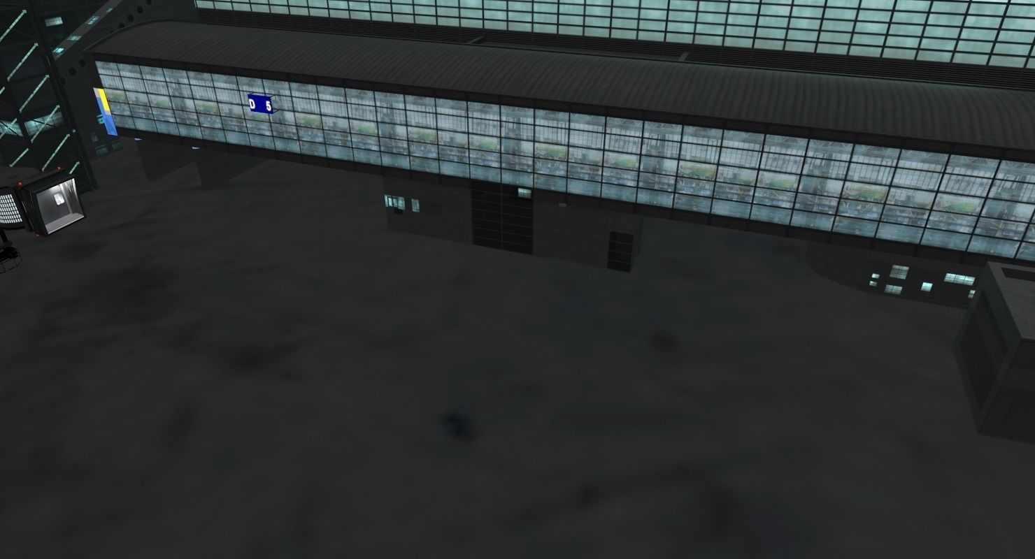 3D model EDDF Terminal 2 VR / AR / low-poly | CGTrader