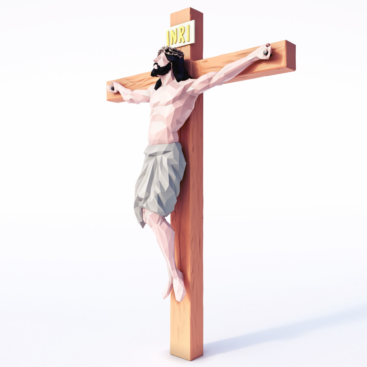 3D model Jesus Low Poly VR / AR / low-poly | CGTrader