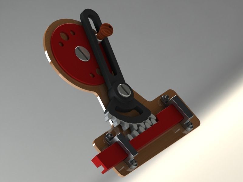 Reciprocating Rectilinear Motion free 3D model | CGTrader