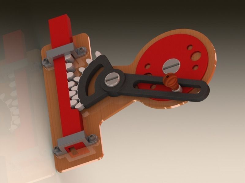 Reciprocating Rectilinear Motion free 3D model | CGTrader