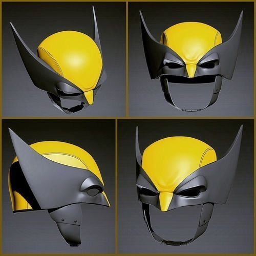 Wolverine Helmet 3D printable model | CGTrader