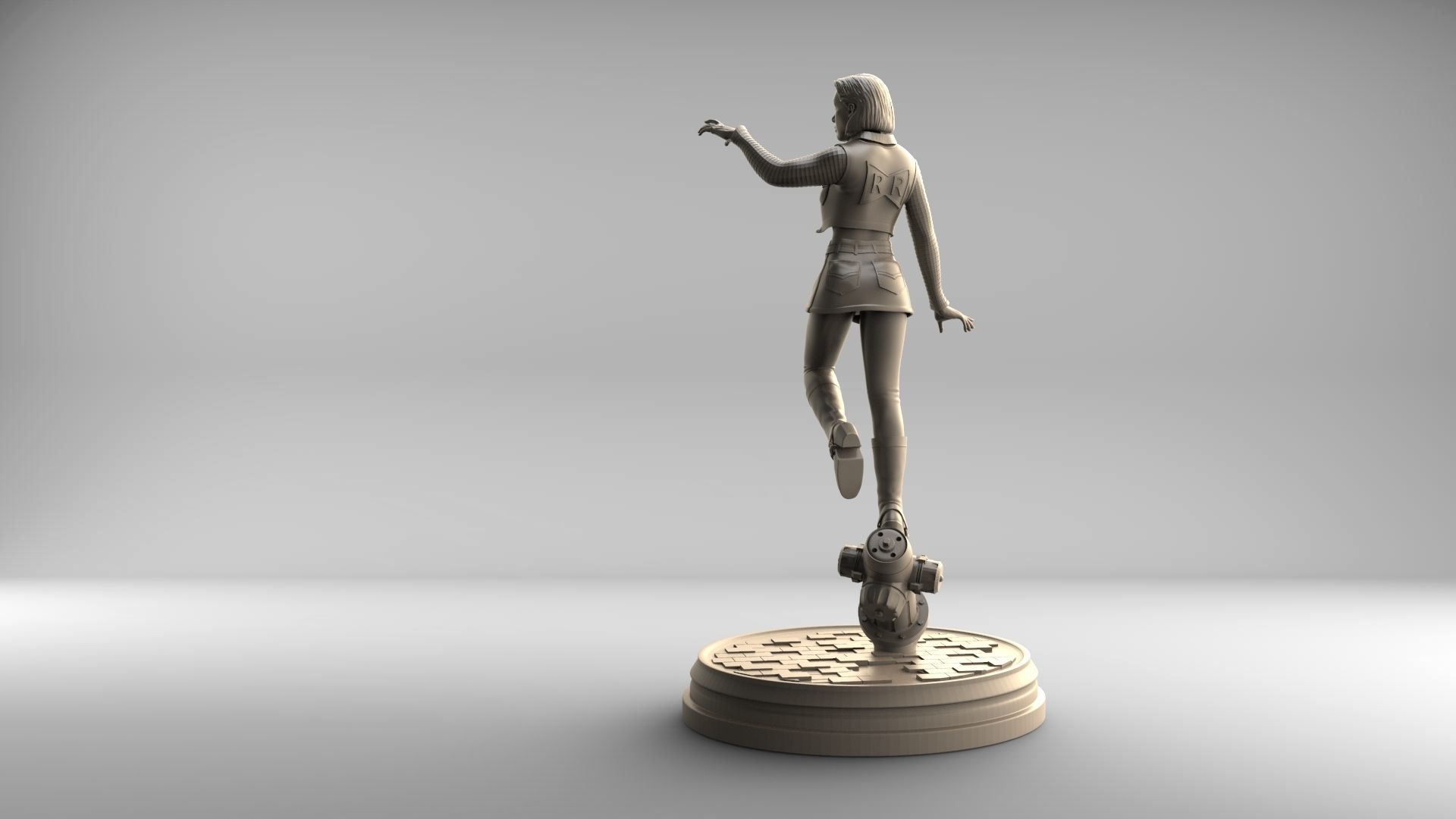 Android N 18 3D model | CGTrader