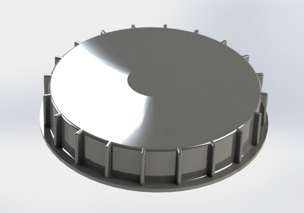 250 gallon IBC Liquid storage tote tank 3D model | CGTrader