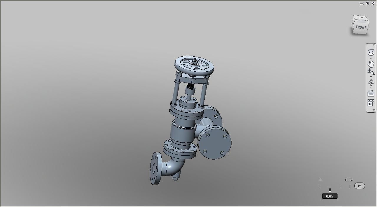 Feed Check Valve Assembly 3D model | CGTrader