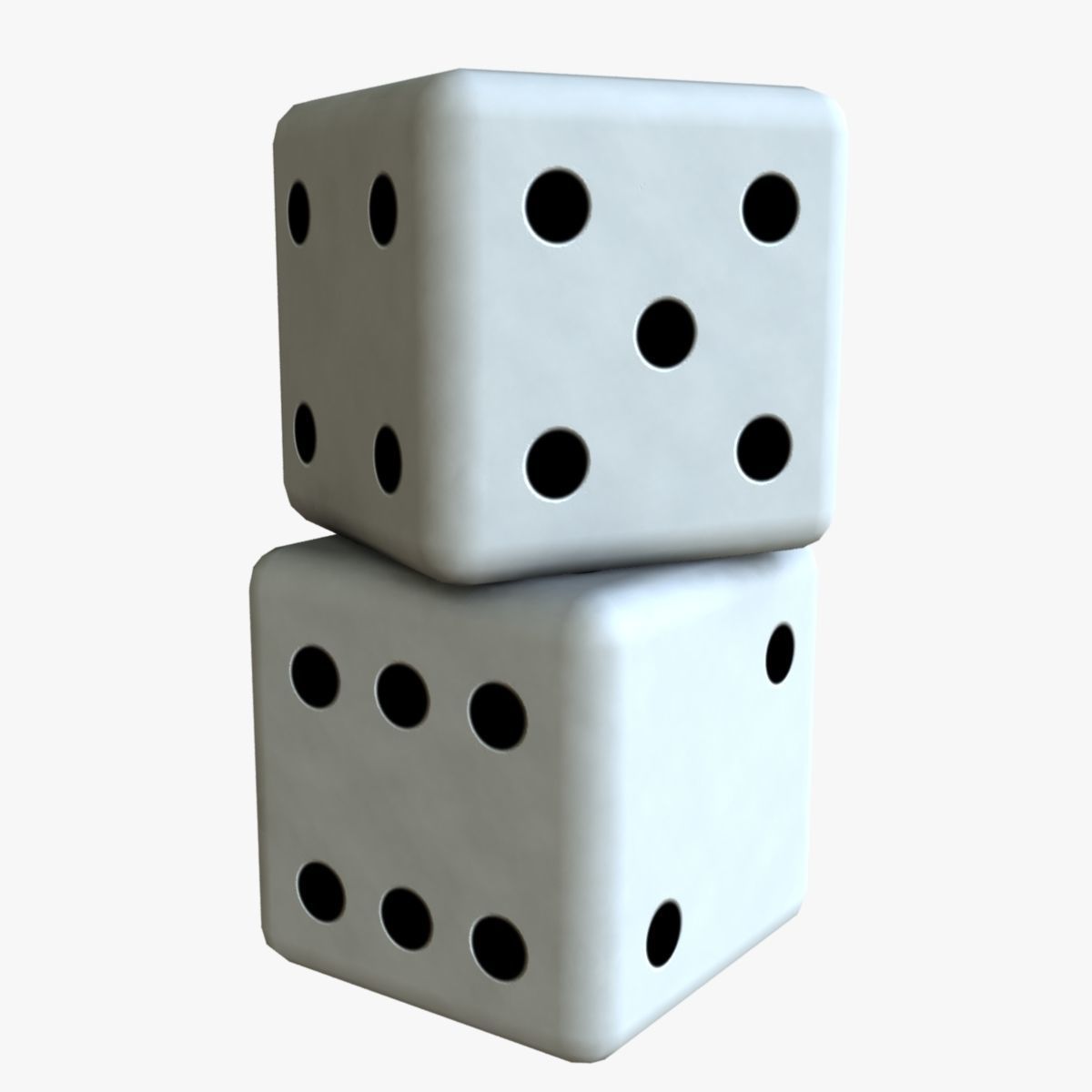 Realistic Dice 3D model | CGTrader