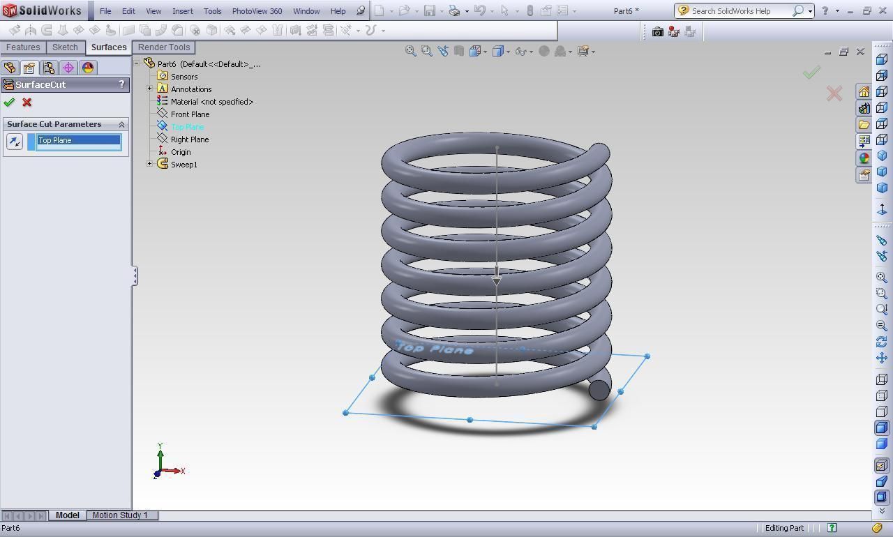 Tutorial How to make an animation for a compression spring in... free ...