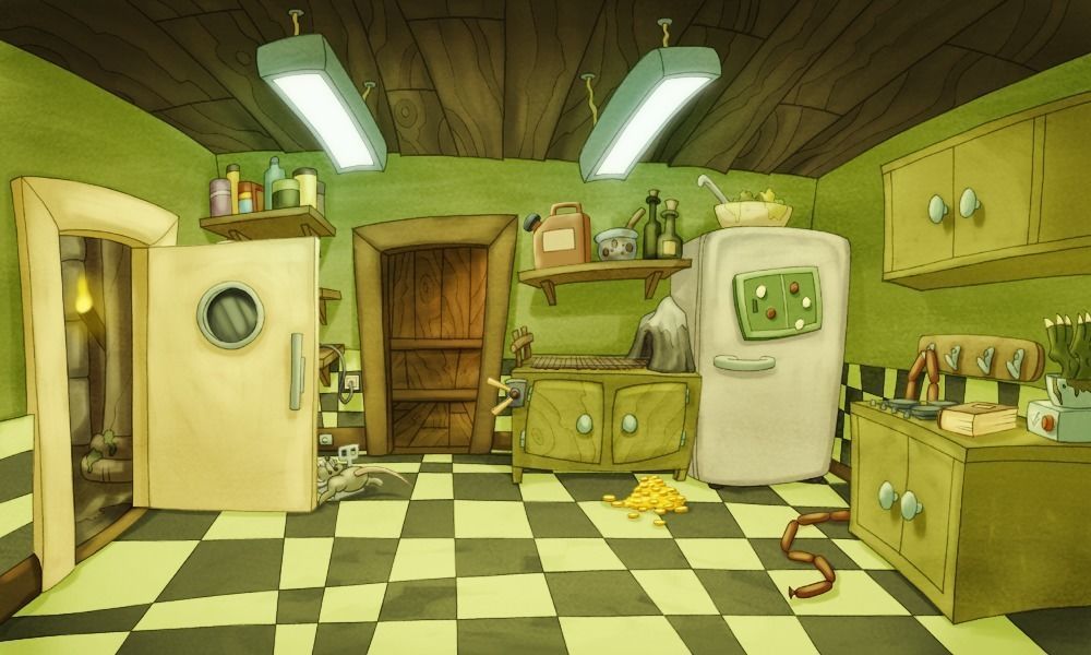Adventure game background images 3D model | CGTrader