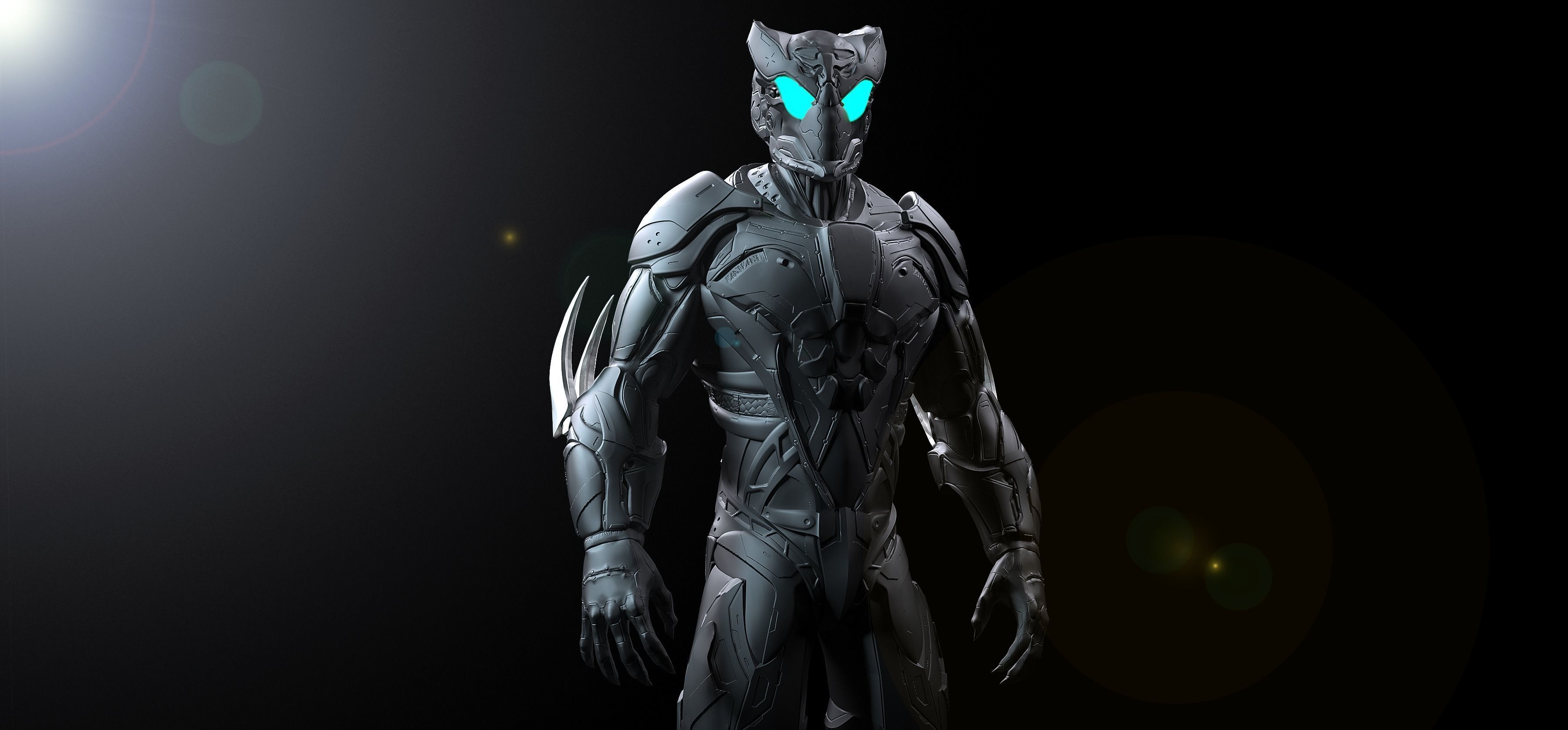 Cyber Mutant Zbrush Concept Model 3D model | CGTrader