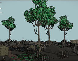 Mangroves 3D Models | CGTrader