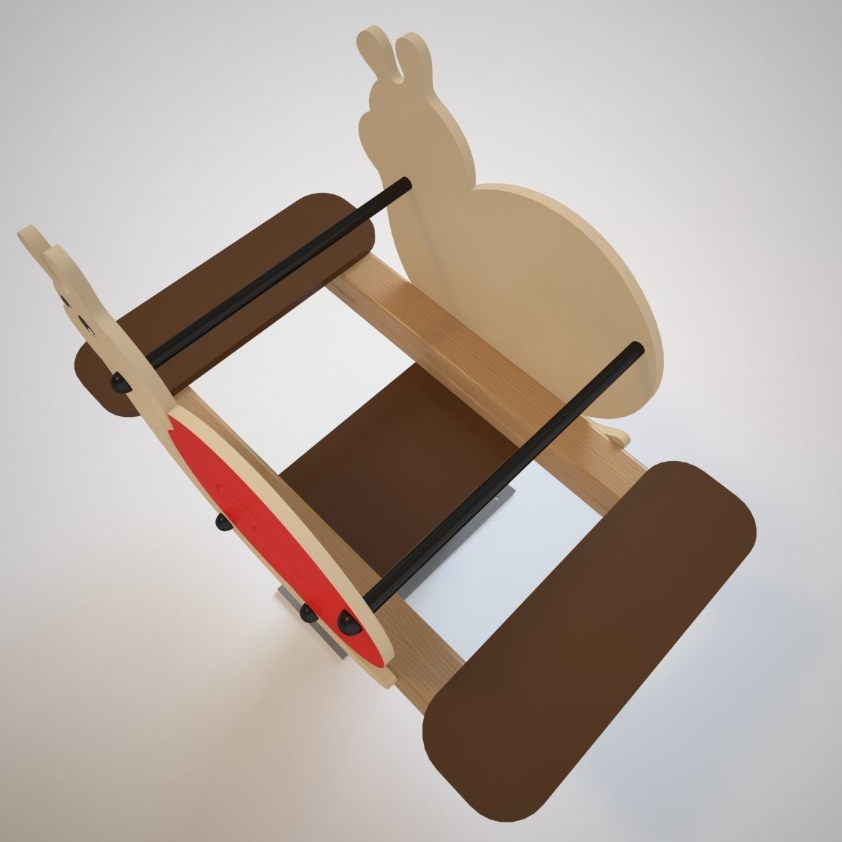 Playground Spring - Snail 3D model | CGTrader