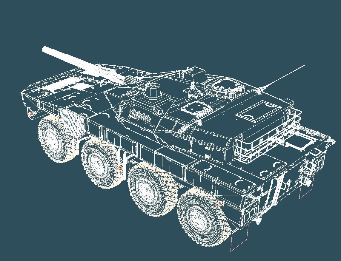 JGSDF Type-16 maneuver combat vehicle Update 3D model | CGTrader