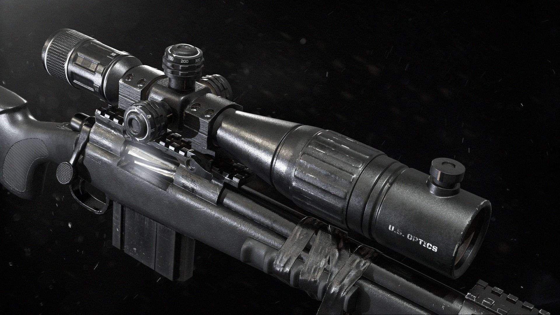M40 Sniper Rifle - Mid Poly 3D model | CGTrader