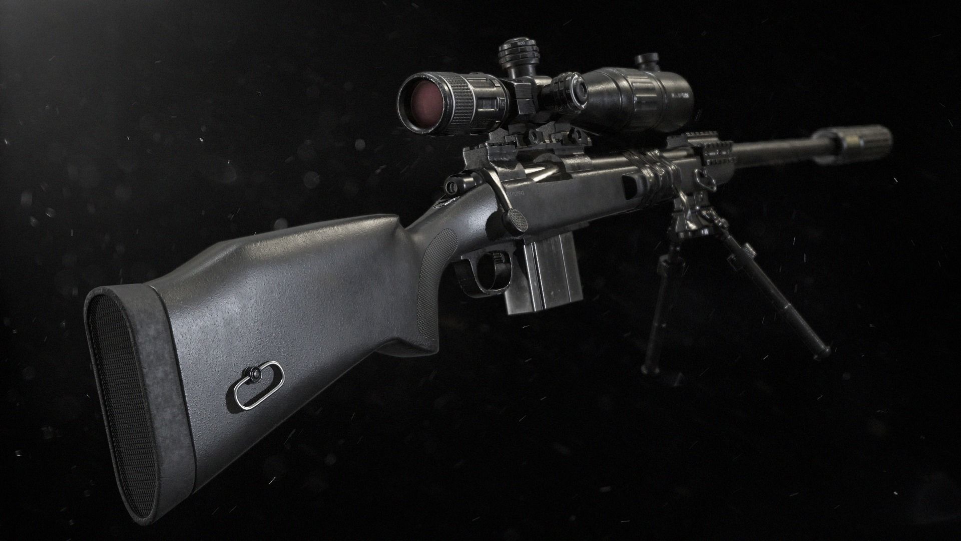 M40 Sniper Rifle - Mid Poly 3D model | CGTrader