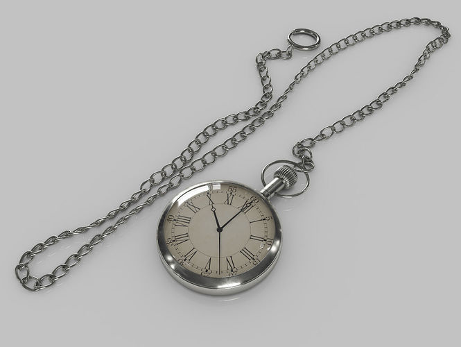 Pocket Watch free 3D model | CGTrader