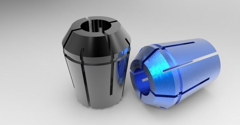 Collet Chuck free 3D model | CGTrader