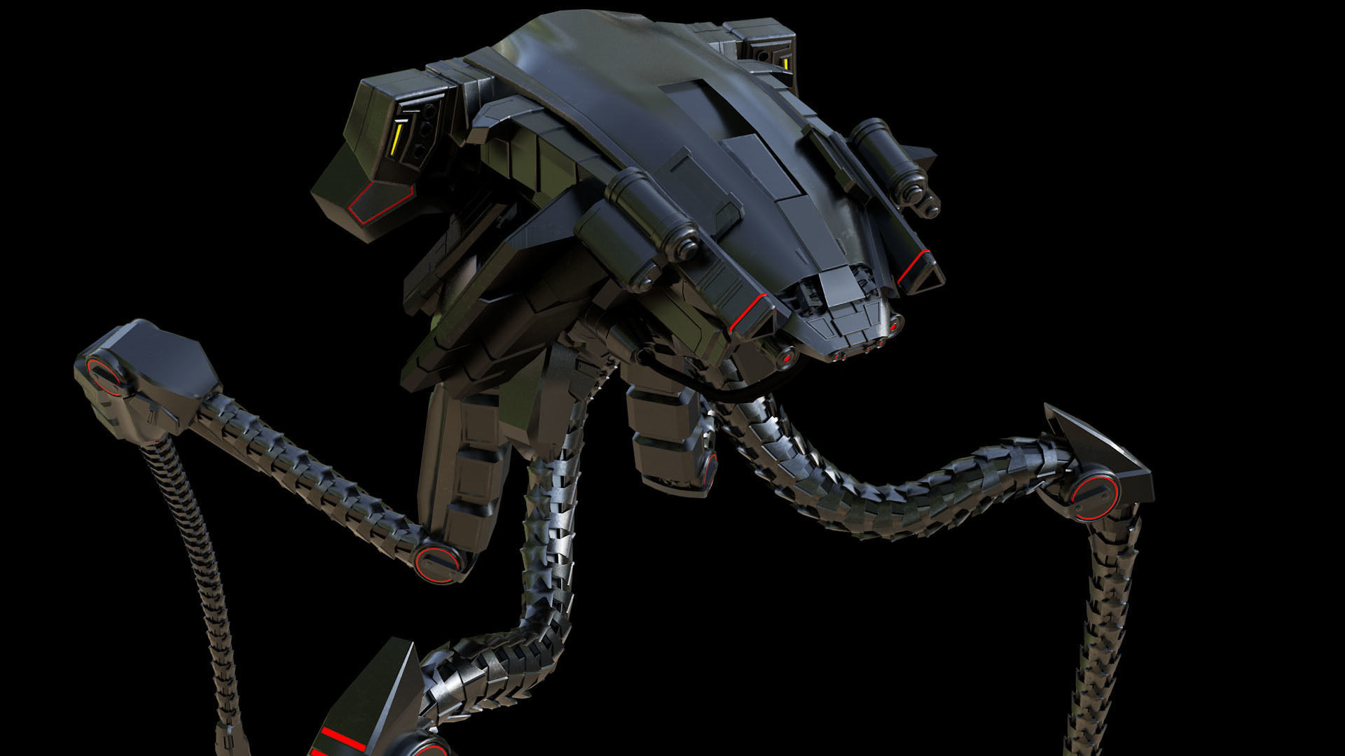 Military Robot 3D model | CGTrader