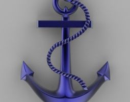 Free Anchor 3D Printing Models | CGTrader