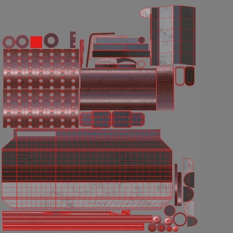3D model Borz Sub-Machine Gun VR / AR / low-poly | CGTrader
