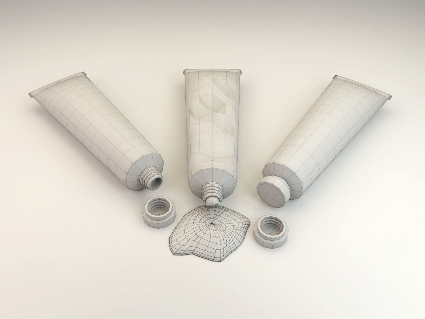 Paint tubes 3D model | CGTrader