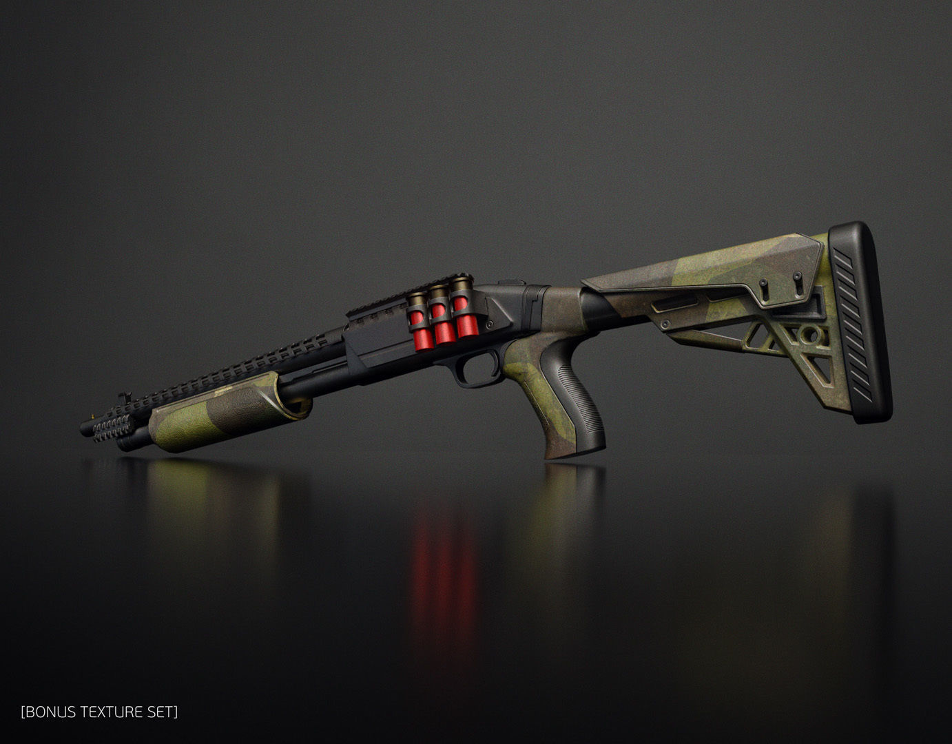 3D model Mossberg 500 ATI VR / AR / low-poly | CGTrader