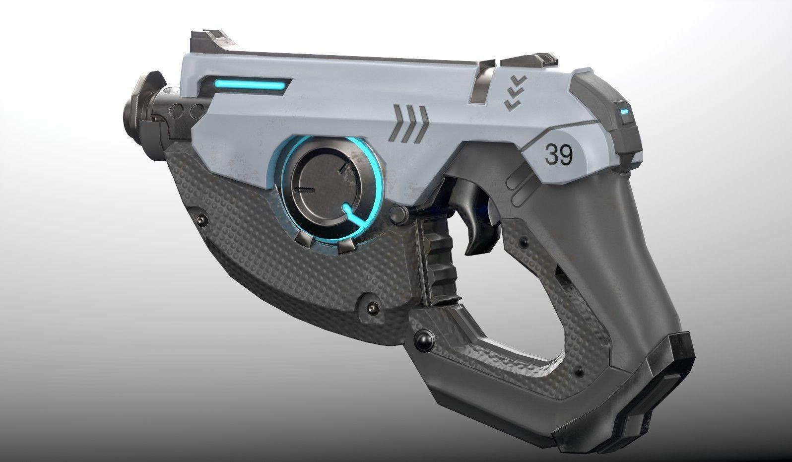 3D model Sci fi gun VR / AR / low-poly | CGTrader