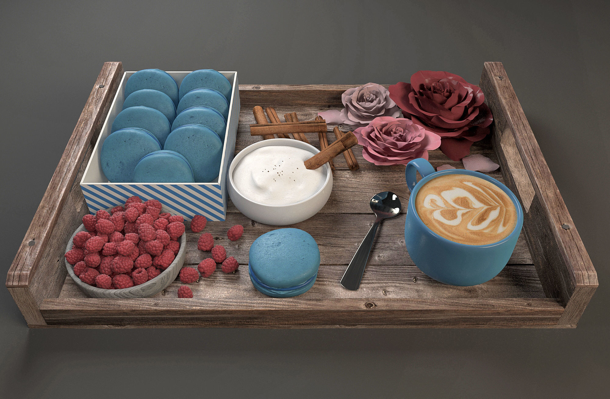 BREAKFAST 3D model | CGTrader