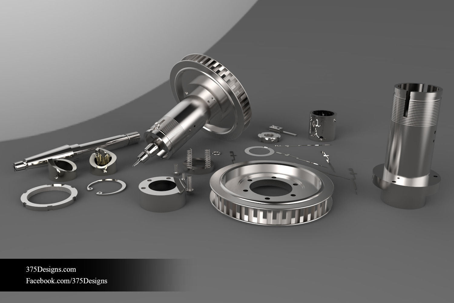 Harry Lucas Circular Knitting Machine Head free 3D model | CGTrader