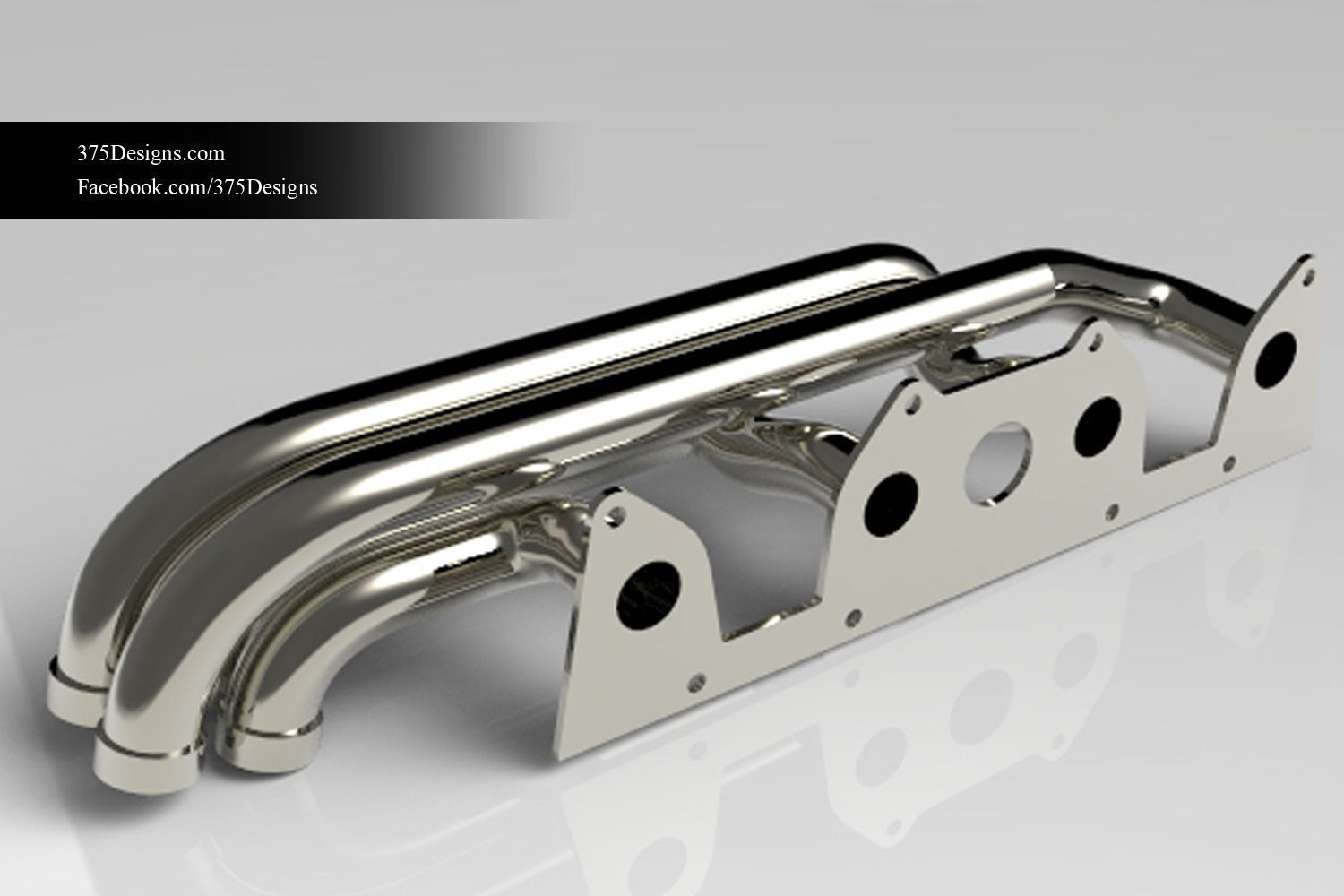 Exhaust Manifold free 3D model | CGTrader