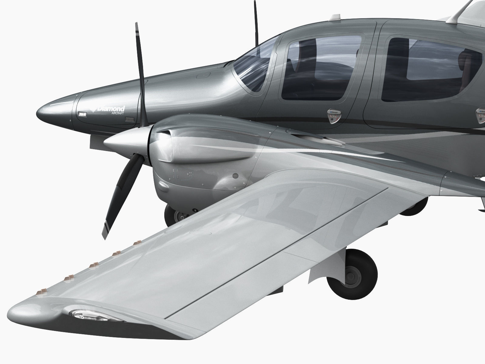 Diamond DA62 3D model | CGTrader