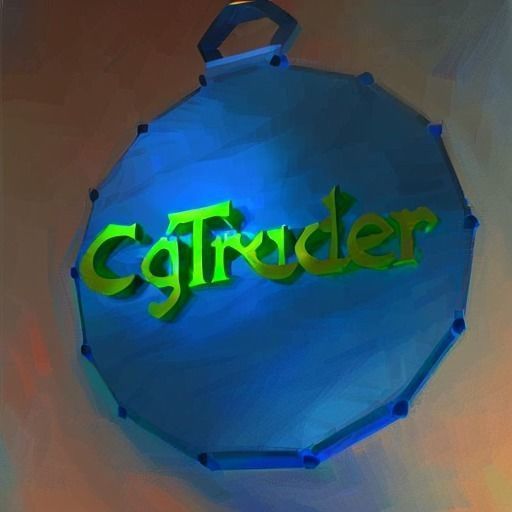 Cgtrader Keychain 3D model 3D printable | CGTrader