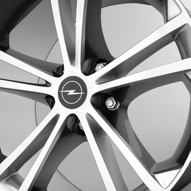 Opel Insignia rims 3D model | CGTrader