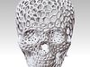 Hexagon Skull 3D model 3D printable | CGTrader