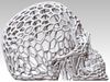 Hexagon Skull 3D model 3D printable | CGTrader